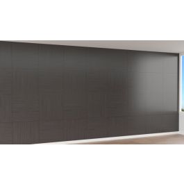 Dark Grey Washed Oak Textured wall paneling