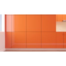 High Gloss Polyester Orange Wall Panels