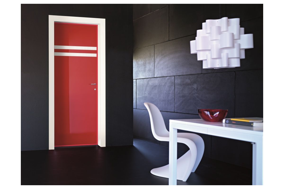 HUNDRED 8ft Red Glossy Interior Door | 27estore Home Improvement
