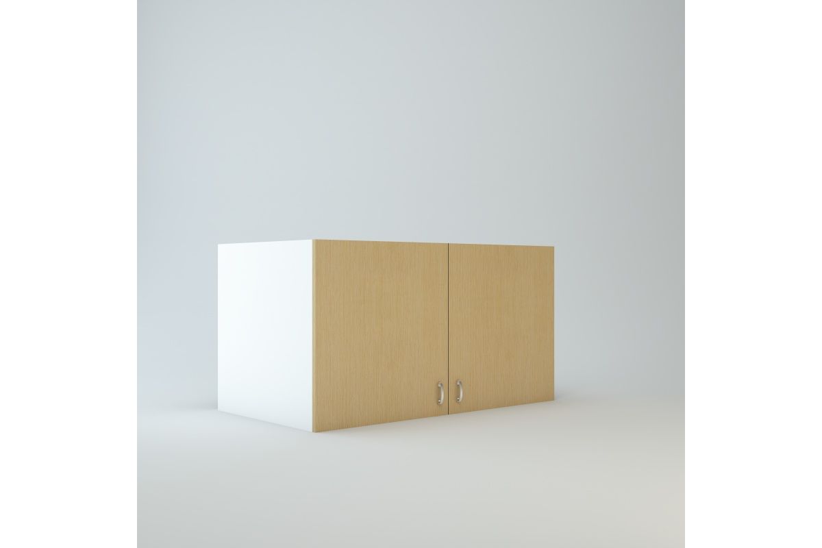 Wall Right Angle Corner Cabinet 27 inch High 24 inch Wide For Two Doors ...