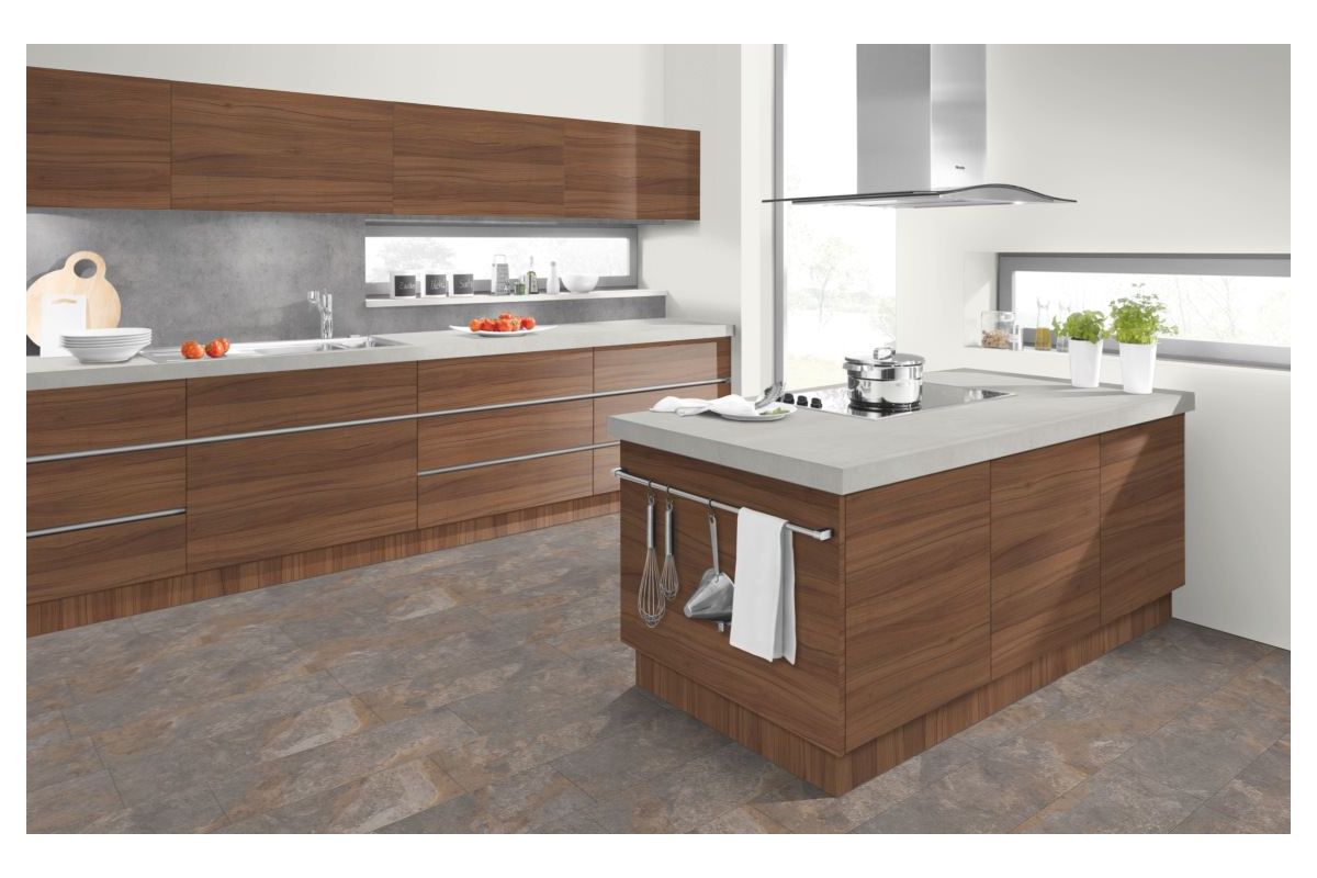 Bronze Cherry Textured Cabinet Doors | 27estore European Style Kitchens ...