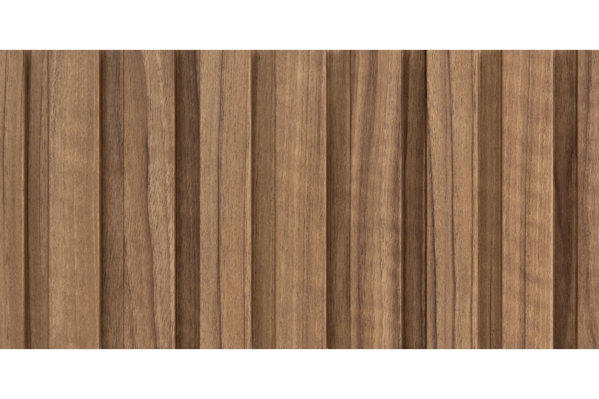 Walnut One Inch Slat Wall Panel | Rich & Elegant | 27estore Wall Panels