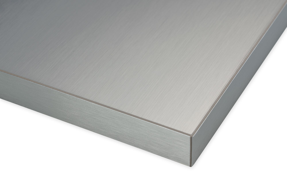 Brushed Gold - Real Aluminum Surface Cabinet Doors