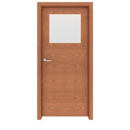 Mahogany Seattle Glass Interior Door | 27estore - Home Improvements