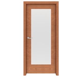 Mahogany Madison Glass interior door | 27estore - Home Improvements